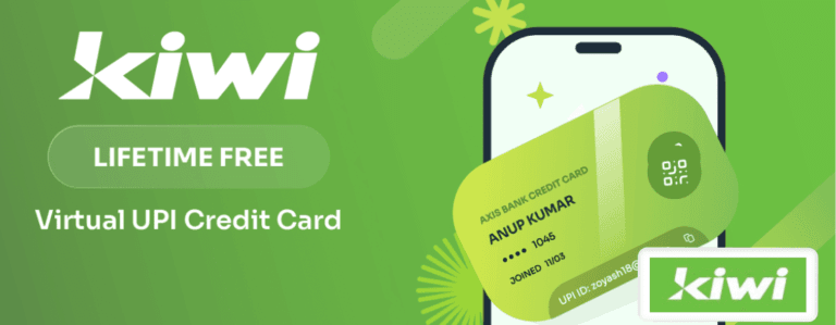 KIWI Credit Card: the popular UPI reward credit card